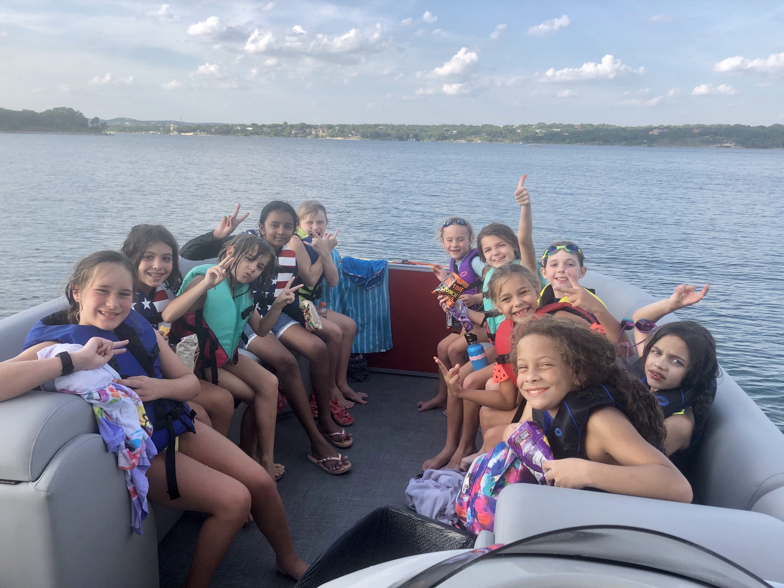 Kids Birthday Boat Party - Austin Boat Rentals on Lake Austin & Lake ...